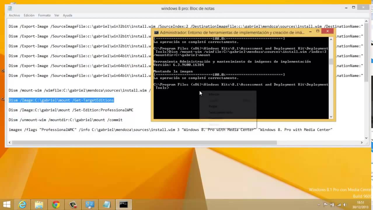 Cómo crear una ISO de Windows 8.1 AIO (All-In-One): Core, Pro y ProWMC ...