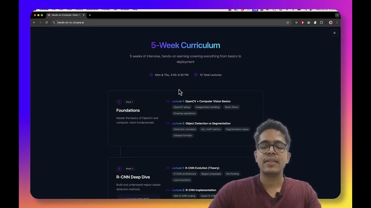 Hands on Computer Vision Bootcamp [LIVE] | By MIT PhD - YouTube