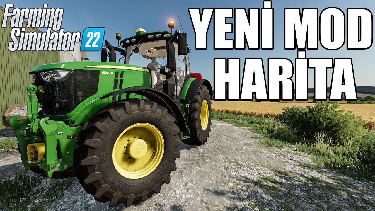 OYUNA GELEN İKİNCİ MOD HARİTA // FARMING SIMULATOR 22 - YouTube