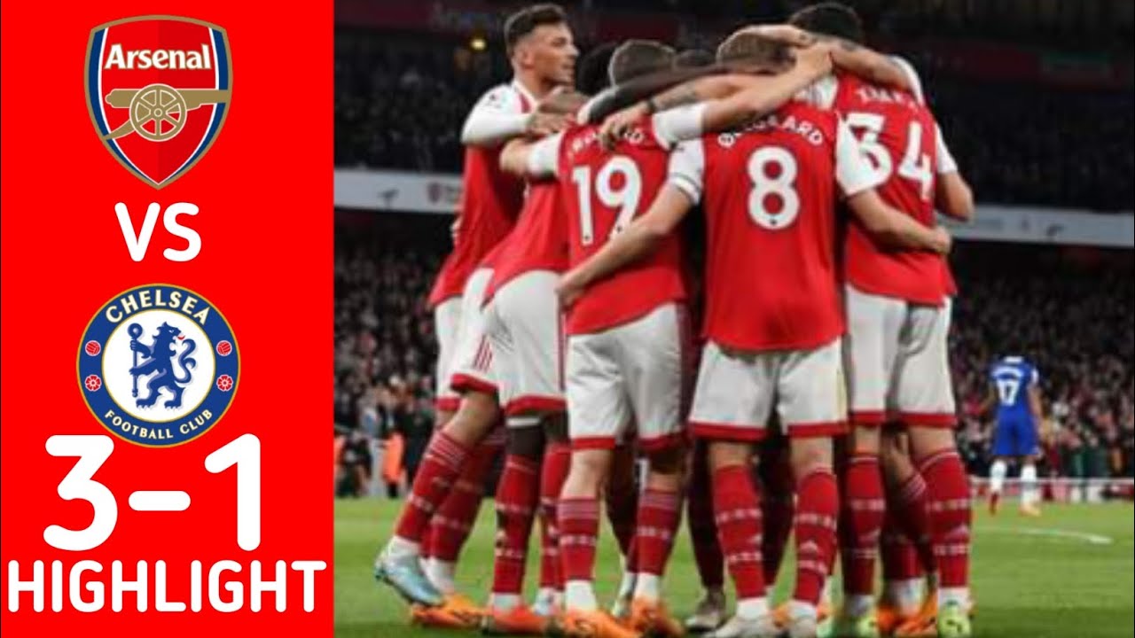 Arsenal vs Chelsea 3-1 complete Highlight #arsenal #chelsea #chelseafc ...