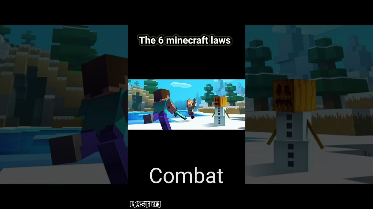 The 6 secret minecraft laws - YouTube