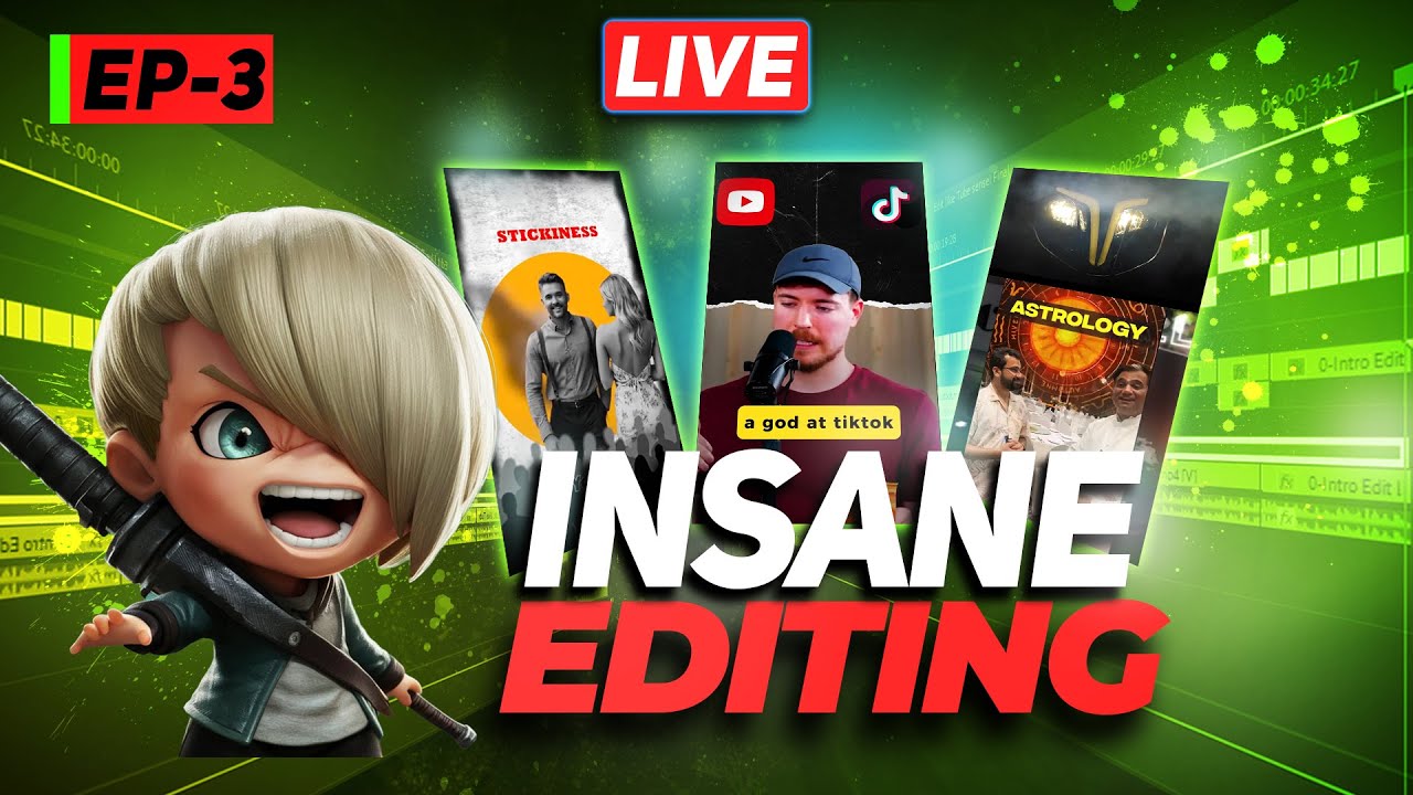 Reacting to Your Video Editing- Live Stream-EP-03 - YouTube