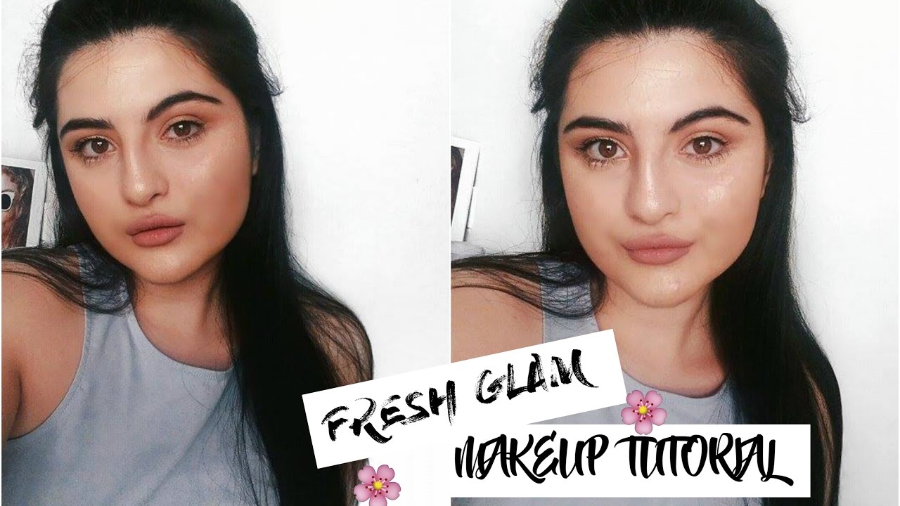 Spring Fresh Glam Makeup Tutorial | LiasBeautylife - YouTube