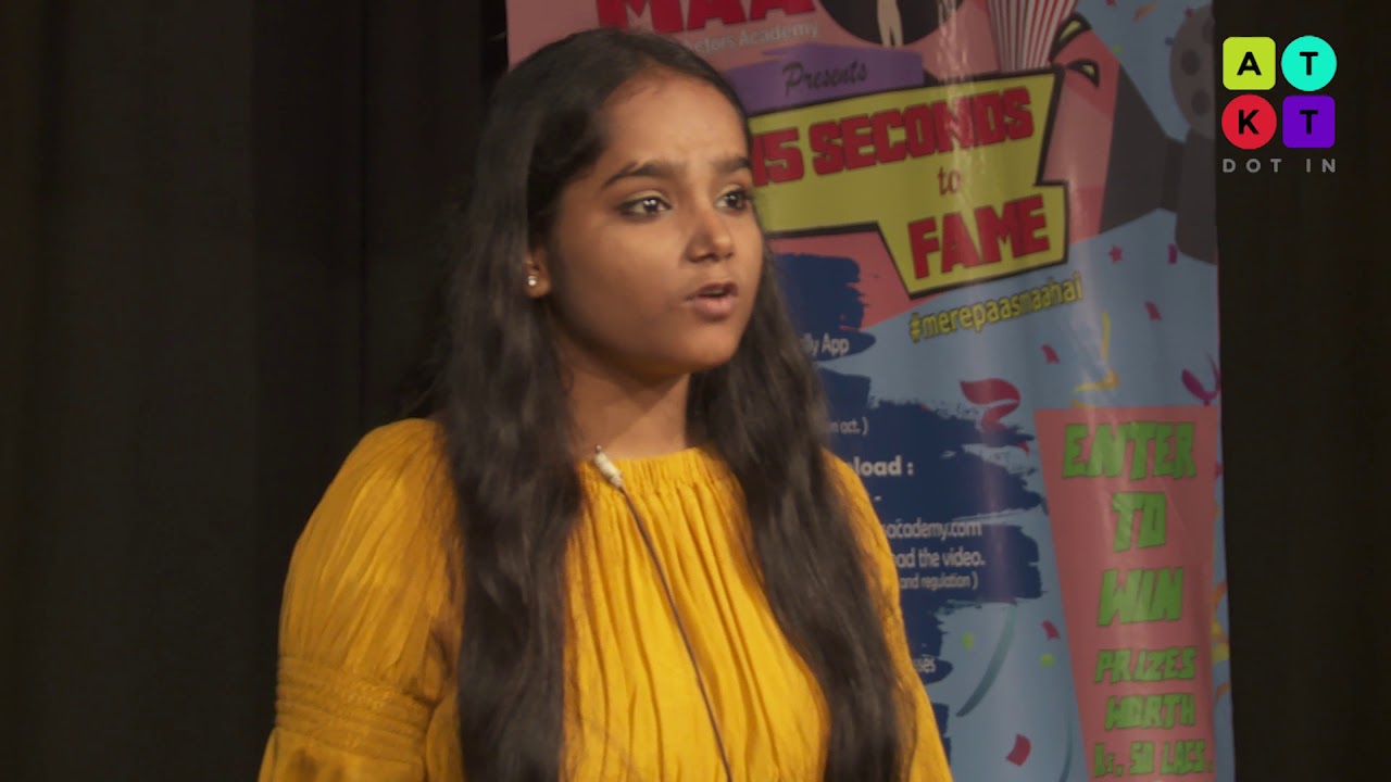 26/11 | Mono Acting by Khushboo Shukla | Umang 2018 - YouTube