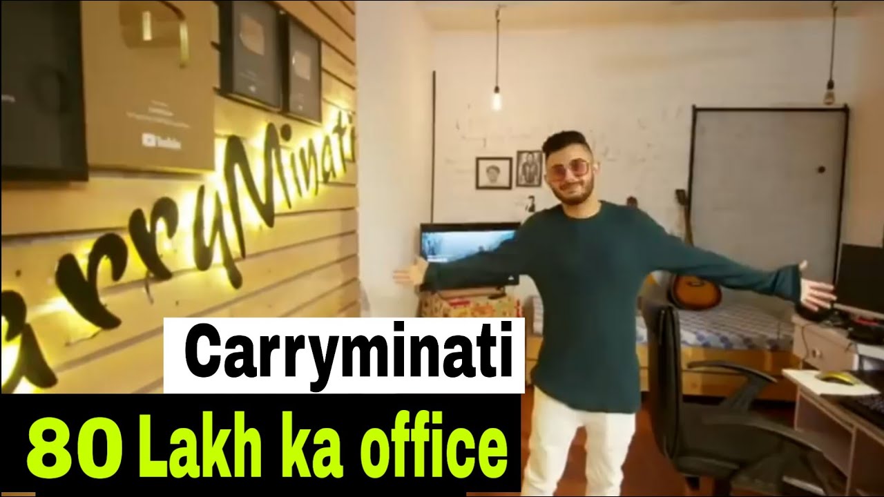Carryminati House and 80 lakh worth Studio Tour😱 | Yalgaar Carryminati ...