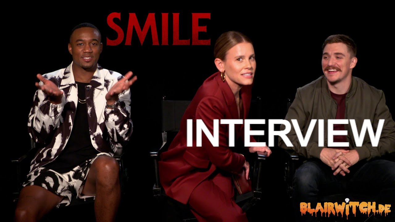 Jessie T. Usher, Sosie Bacon, Kyle Gallner SMILE interview (2022 ...