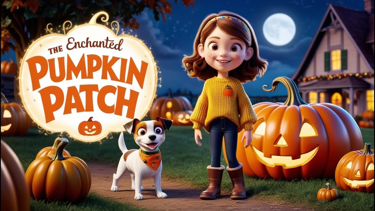 The Enchanted Pumpkin Patch - Animated Story for Kids in English - YouTube