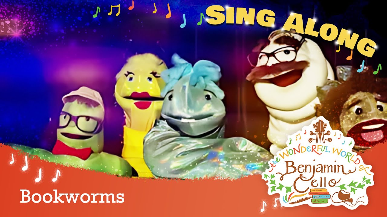 Bookworms | Sing Along | Benjamin Cello Music - YouTube