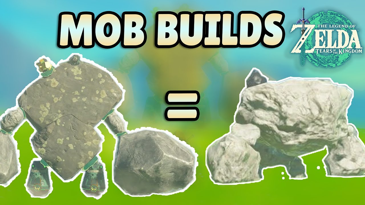 Fun Mob Builds Zelda TOTK - YouTube