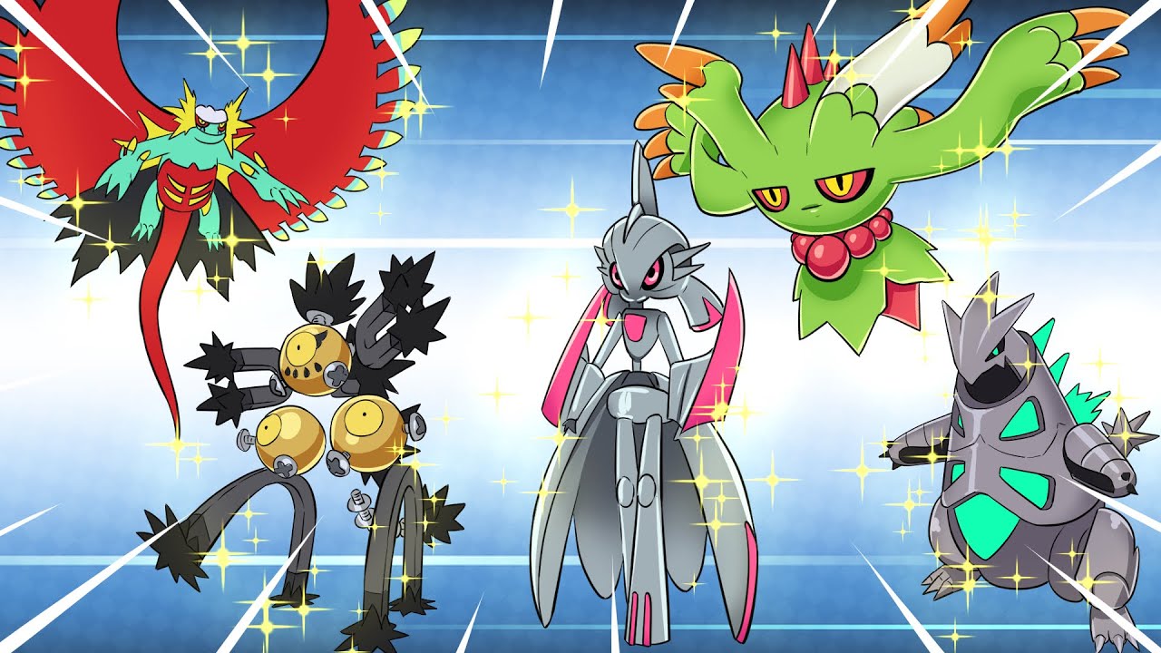 I caught EVERY Shiny Paradox Pokemon in Scarlet and Violet - YouTube