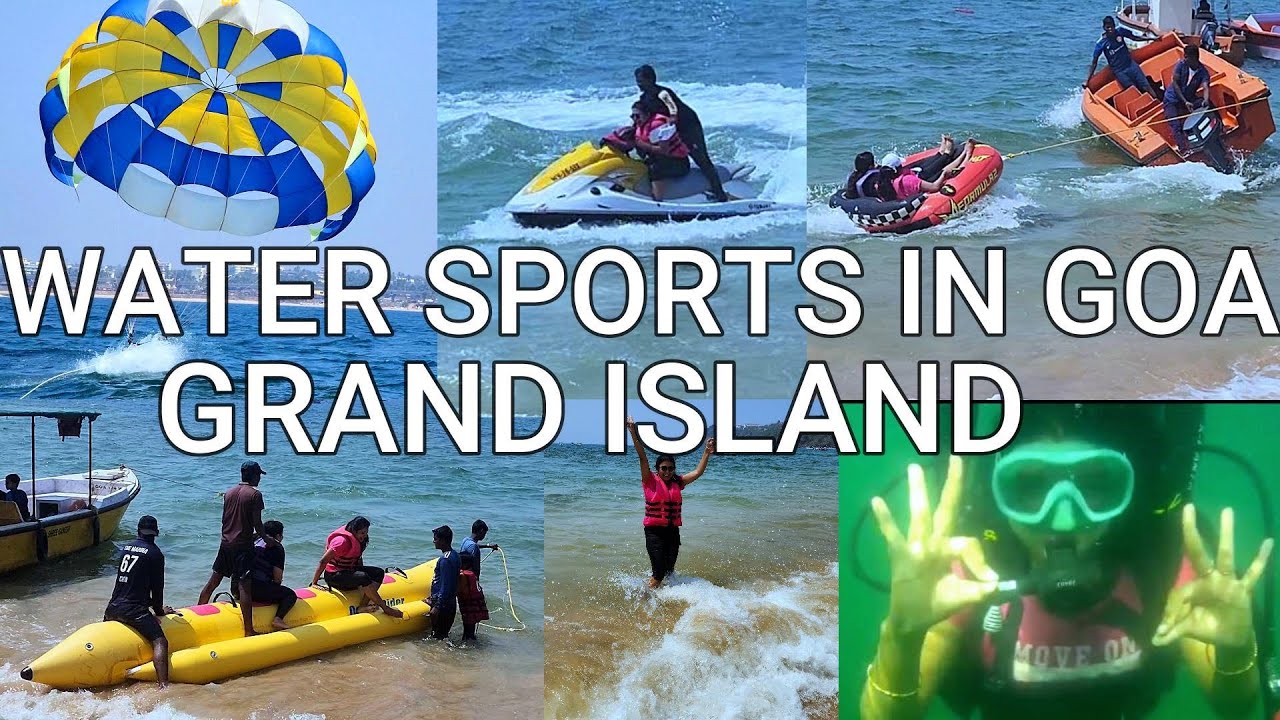 Water Sports in Goa | Grand Island | Scuba diving,Parasailing,bumper ...
