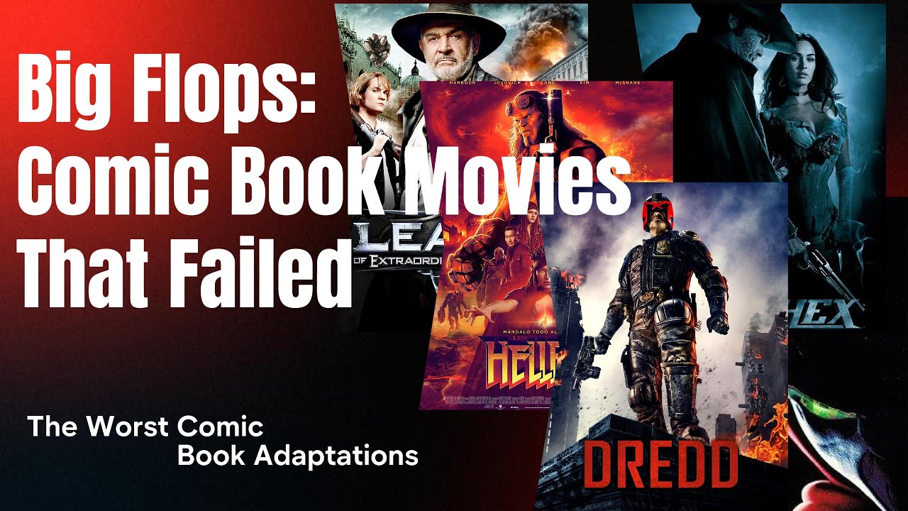 Big Flops: Comic Book Movies That Failed - YouTube