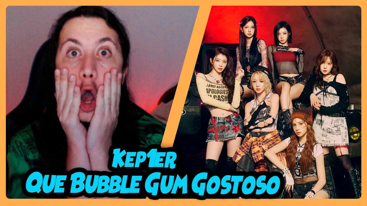 Kep1er (케플러) - BUBBLE GUM MV | REACT DO MORENO - YouTube
