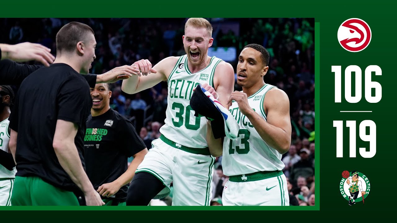 FULL GAME HIGHLIGHTS: Celtics take care of Hawks, take 2-0 series lead ...