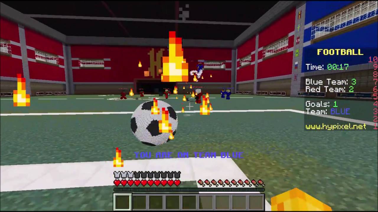 GOAL! | Minecraft Soccer w/ New Mouse - YouTube