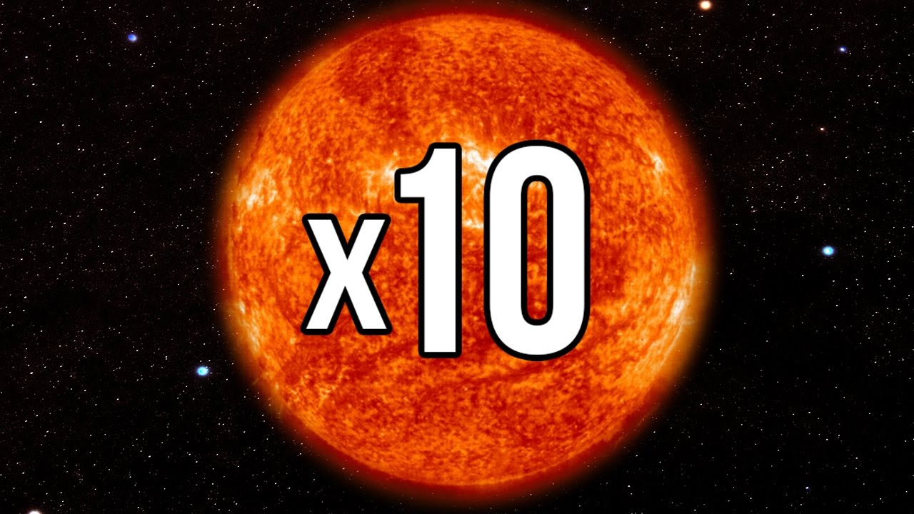 ¿QuÉ PasarÍA Si El Sol Fuese 10 Veces MÁS Grande? - YouTube