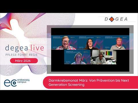 degea live – Darmkrebsmonat März: Von Prävention bis Next Generation Screening