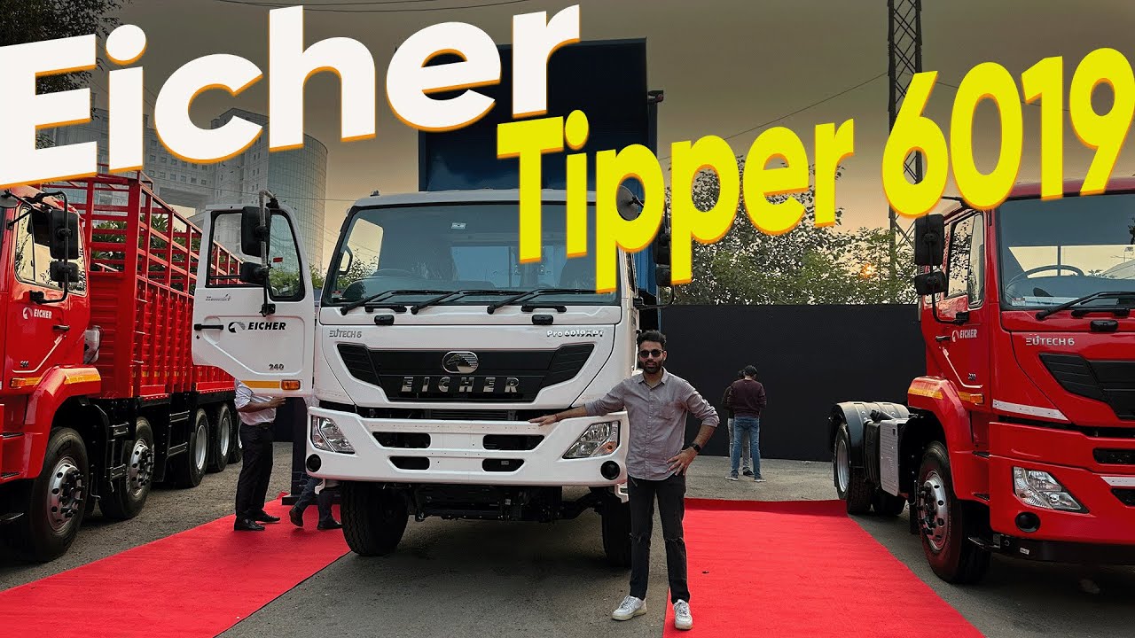Eicher Pro 6019 XP Tipper, Bs-6-2 | Non-Stop Series - YouTube