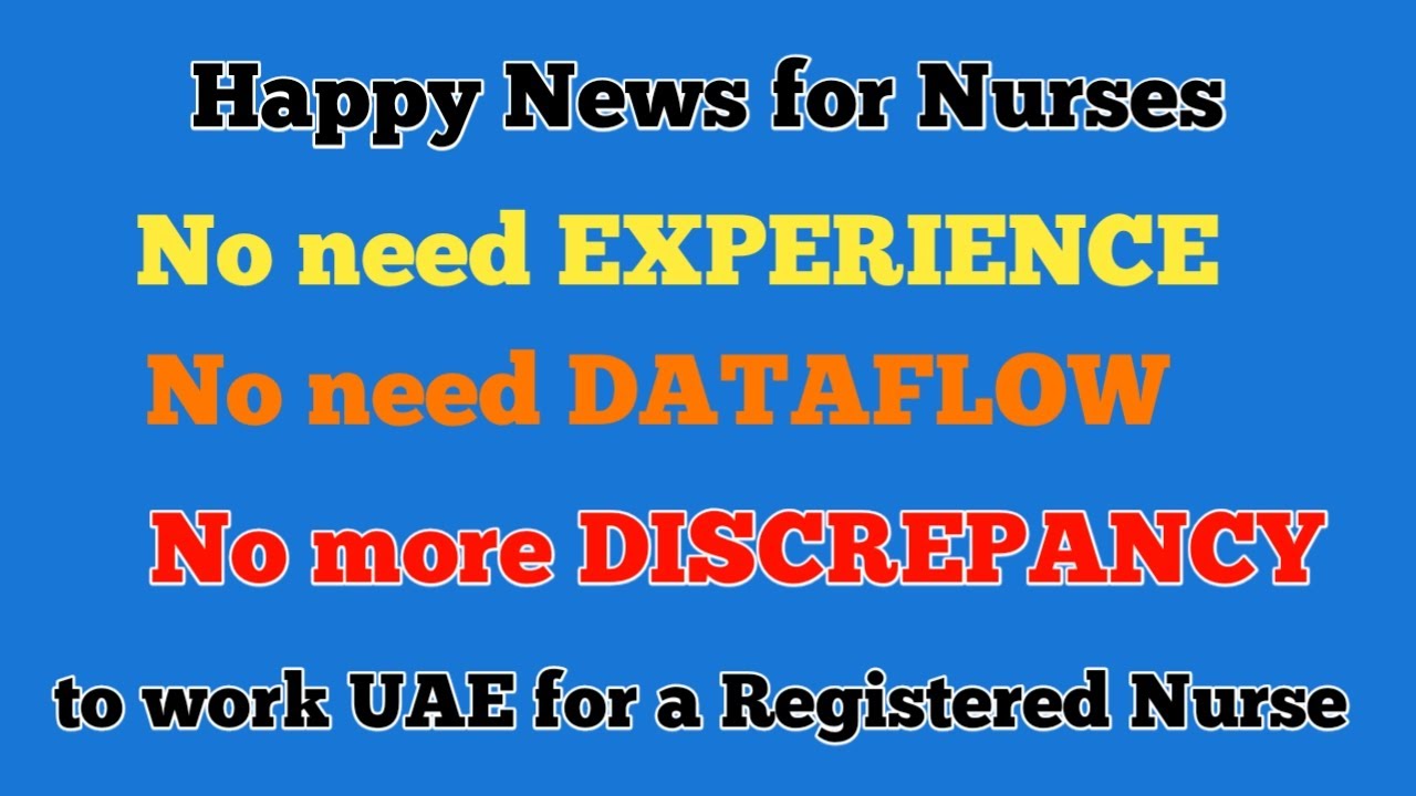 No Need Experience To Work As A NURSE In UAE Latest UAE Updates For no-need-experience-to-work-as-a-nurse-in-uae-latest-uae-updates-for