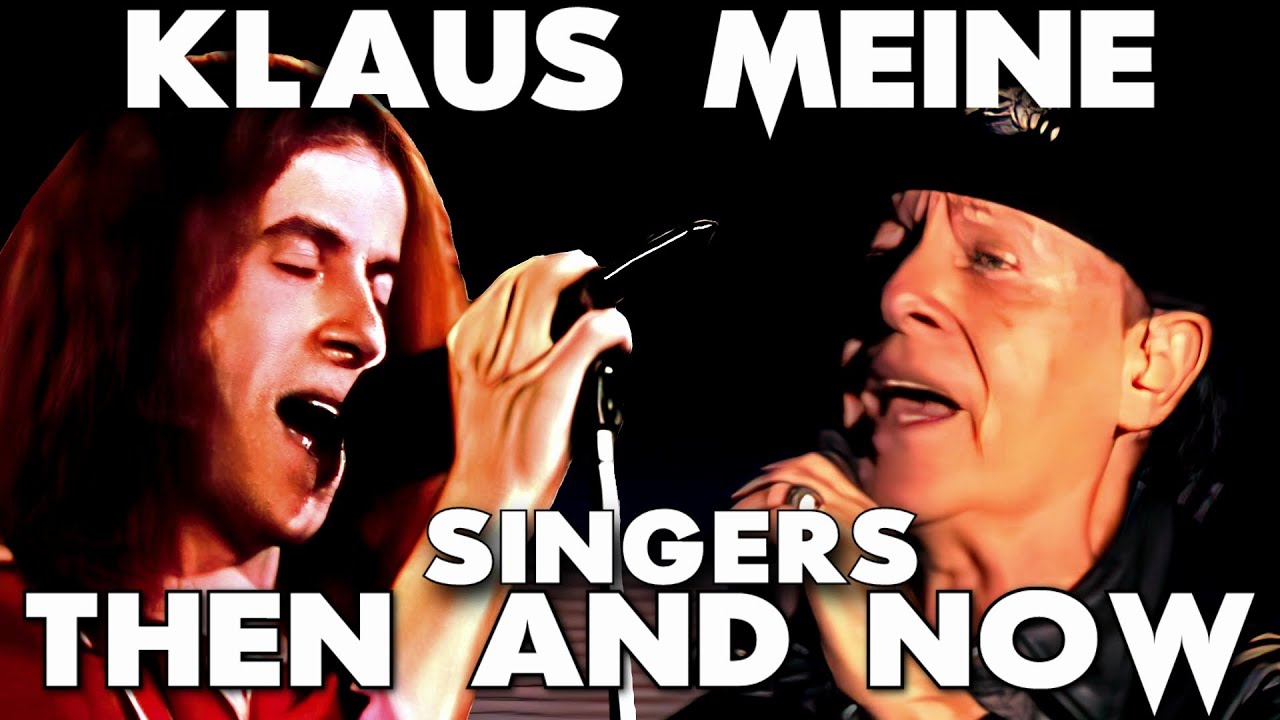 Klaus Meine - Scorpions - Singers Then And Now (With Singing Tutorial ...