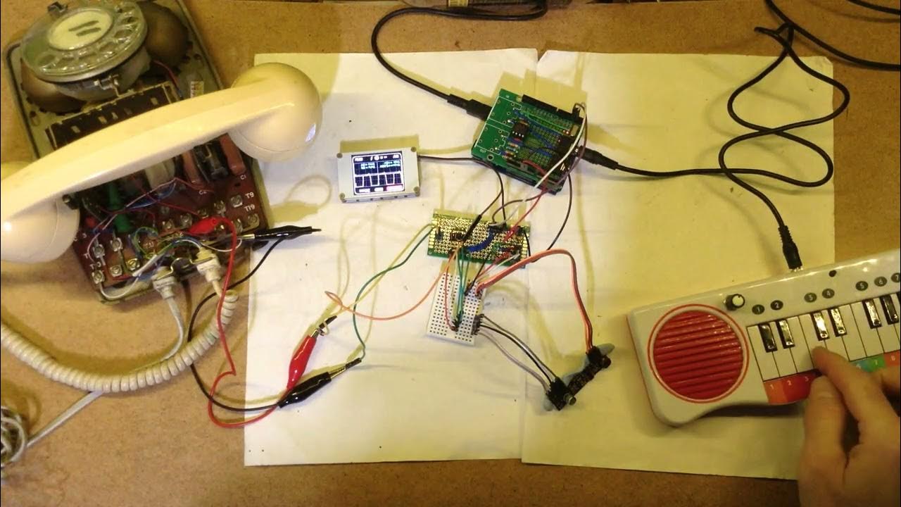Arduino MIDI Telephone Ringer Revisited - YouTube
