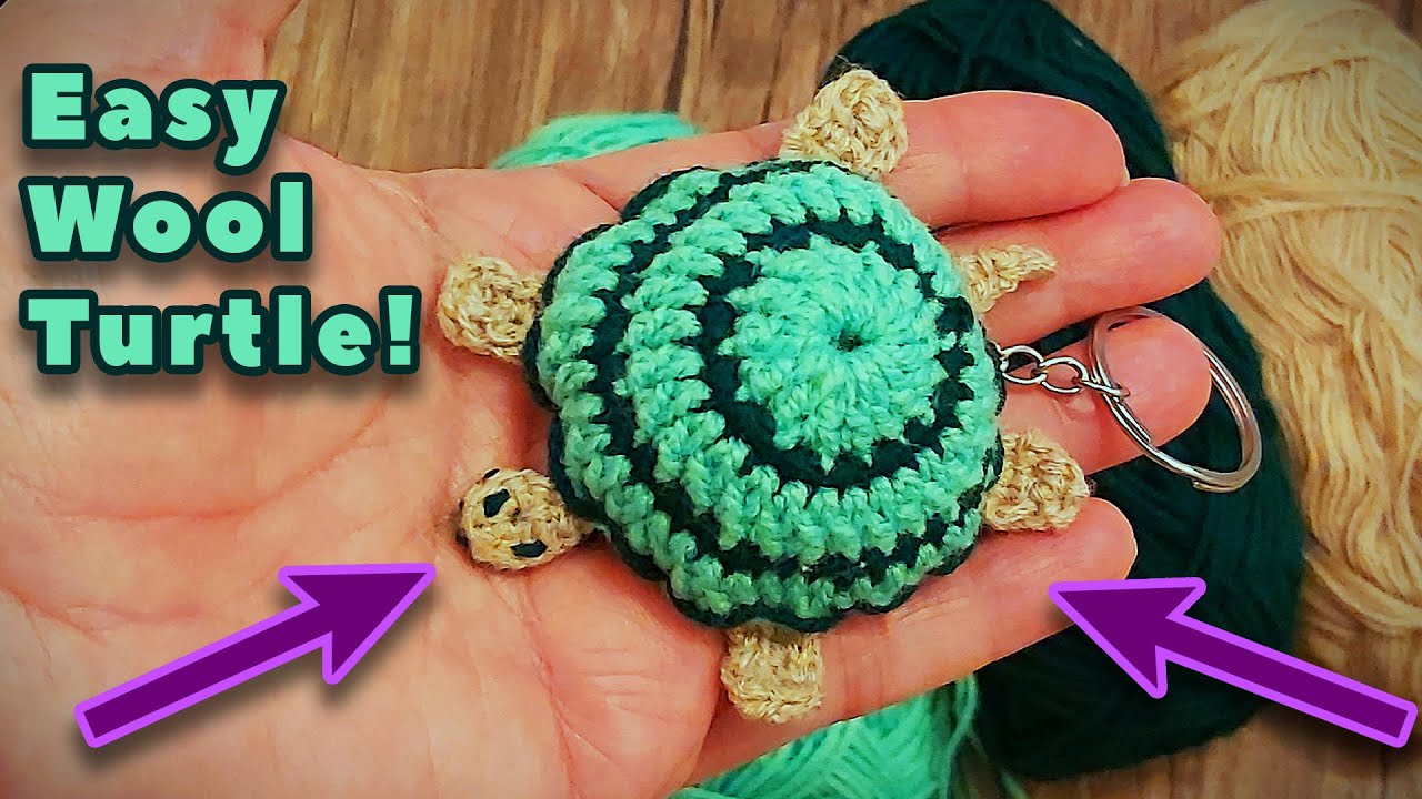 How to Make a Cute Wool Turtle – DIY Tutorial - YouTube