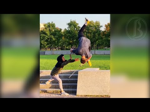 Flipping Blindman Prank