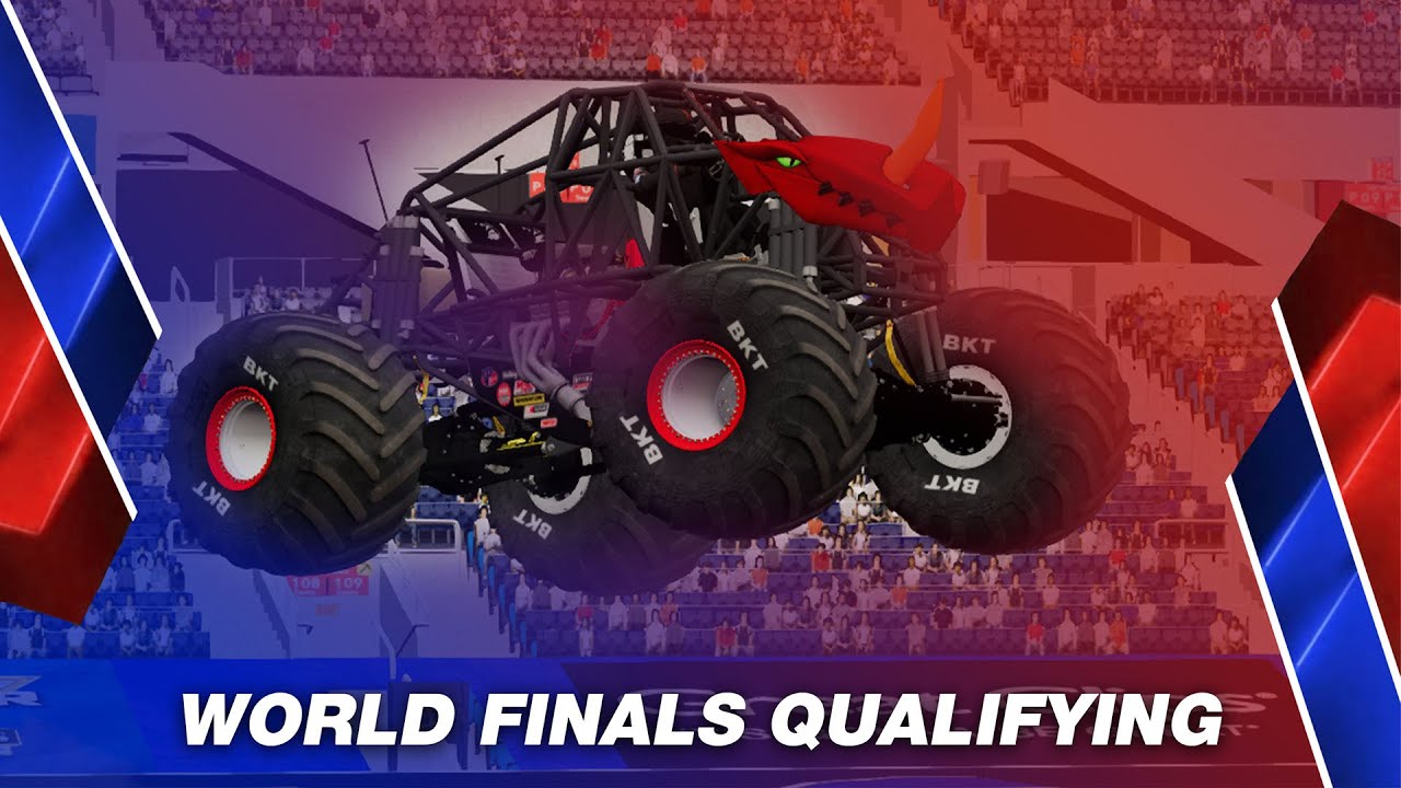 Monster Jam Beam Series World Finals Qualifying (ft Scott Jordan) - YouTube