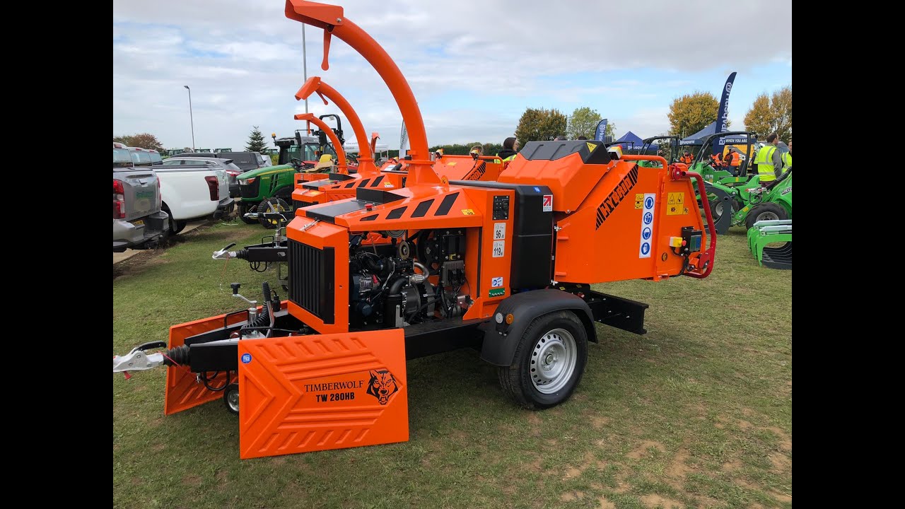 Timberwolf HYBRID Chipper - YouTube