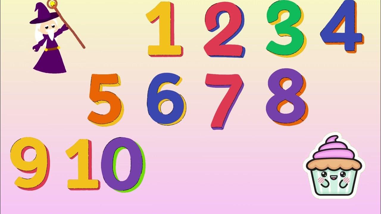 lets learn NUMBERS together(Pre-school education video) - YouTube