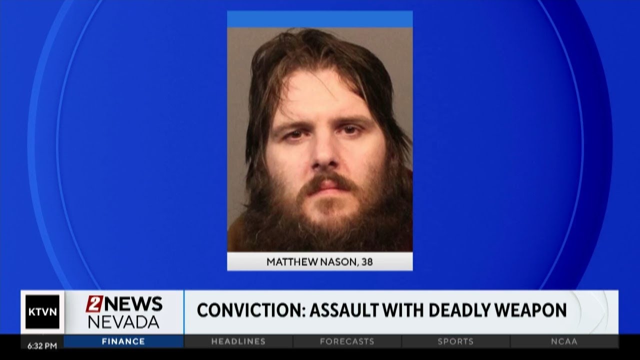 Reno man convicted of assault with a deadly weapon - YouTube