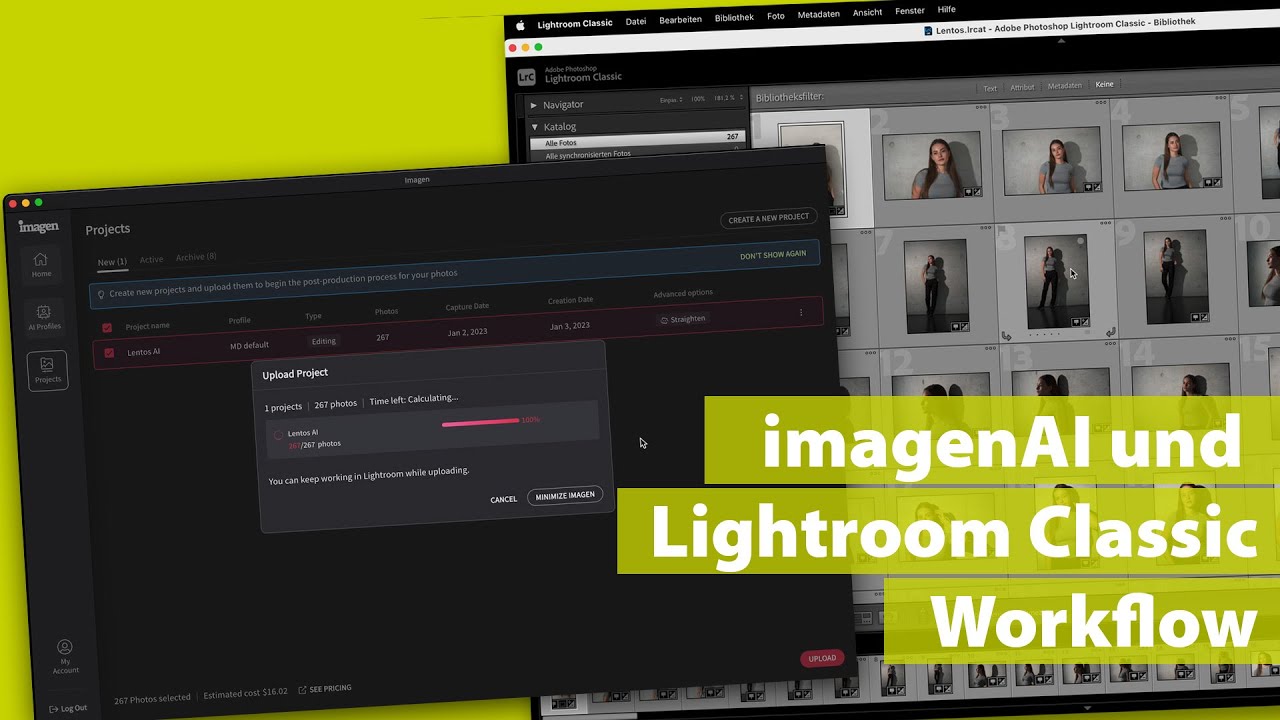 imagenAI und Lightroom Classic Workflow - YouTube