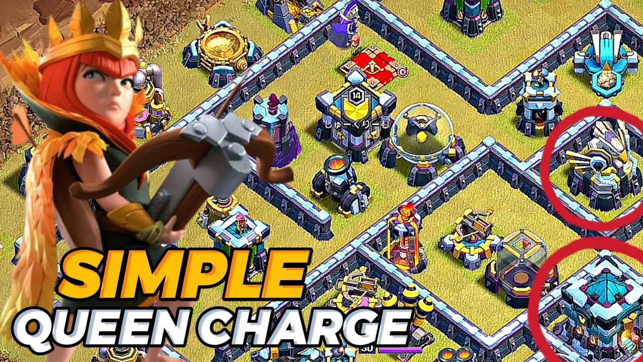 This Simple Queen Charge Hybrid makes Th13 EASY - YouTube