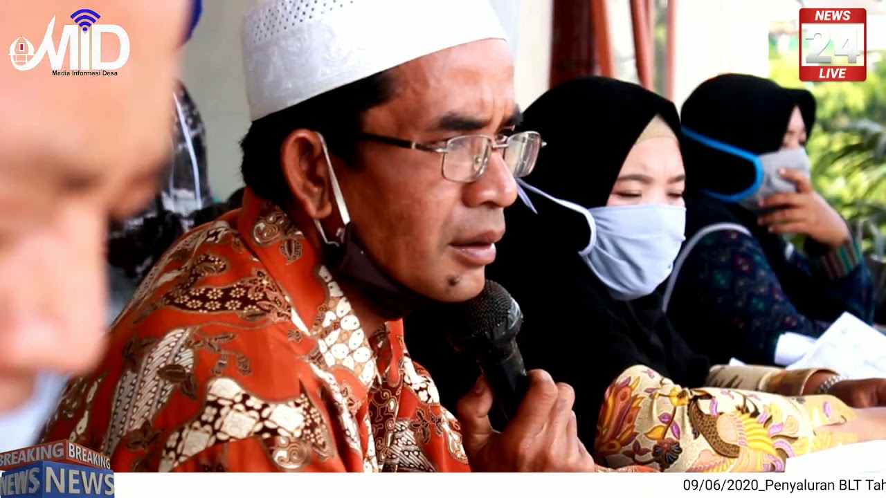 DESA SAPIT BAGIKAN MASYARAKAT BLT TAHAP II - YouTube