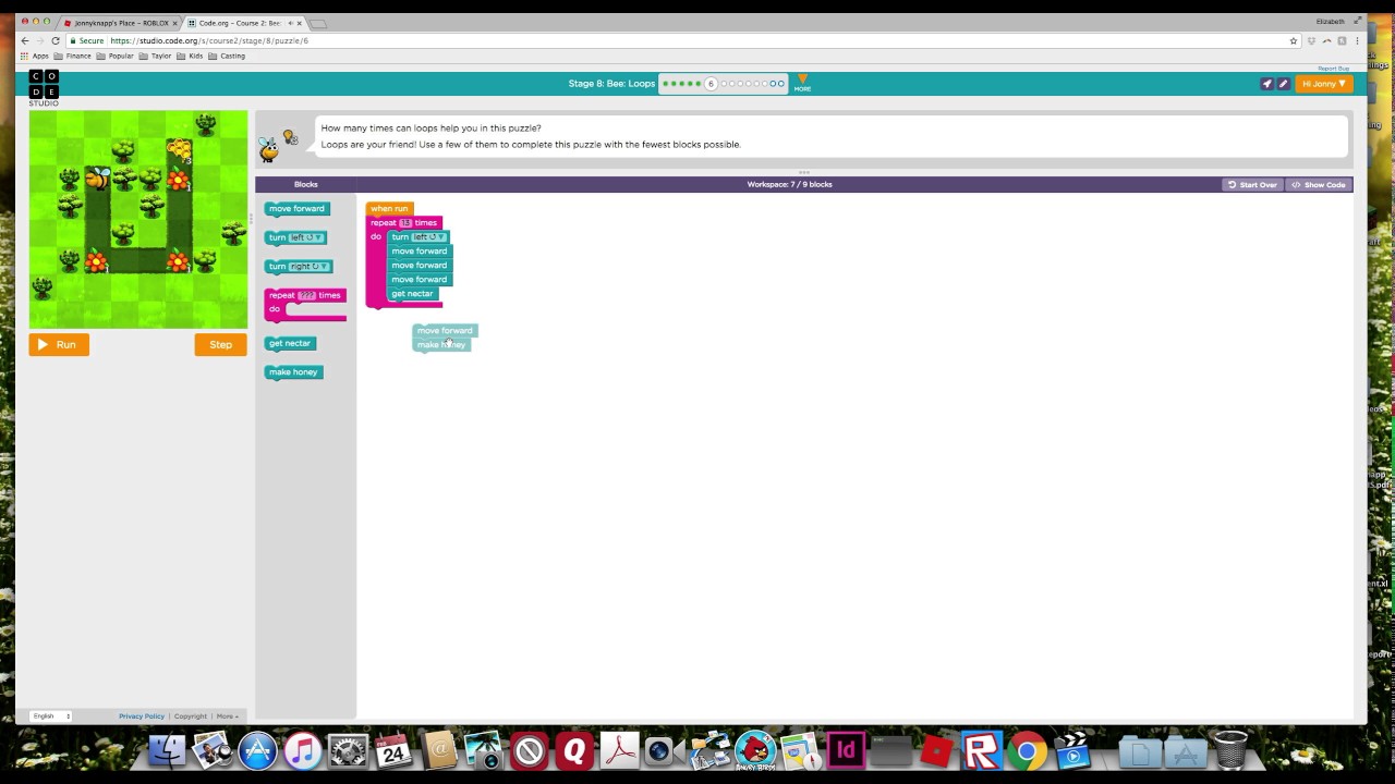 Bee Loops Coding Game Youtube