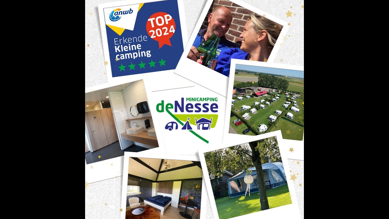 Camping de Nesse in 1,5 minuut - YouTube