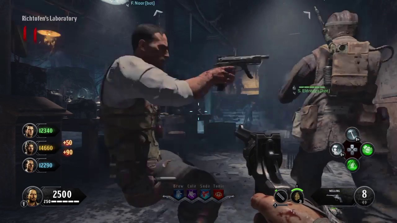 BO4 Zombies - BotD - "West Side for Life" Trophy 20 Rounds AFK with 3 ...