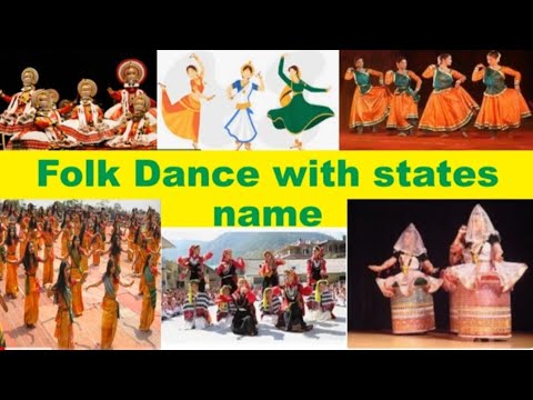 folk Dance with state||folk Dances name /way of knowledge - YouTube