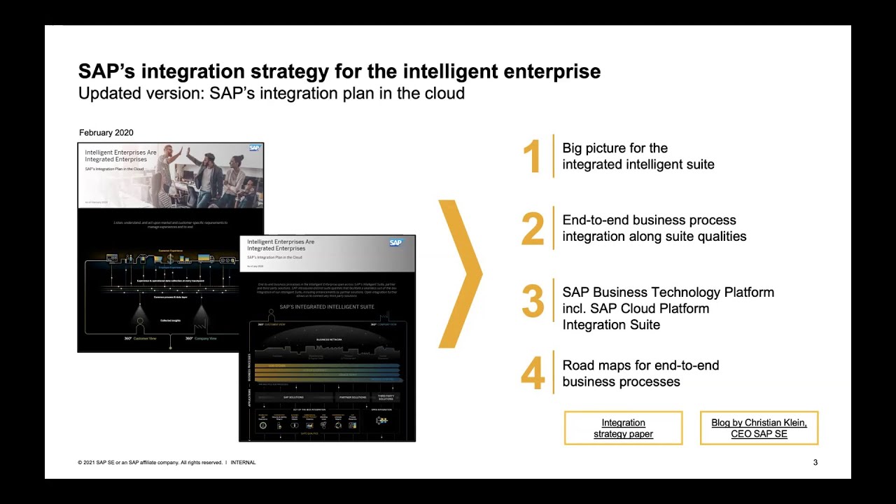 Leverage SAP Integration Suite in Your SAP S/4HANA Journey - YouTube