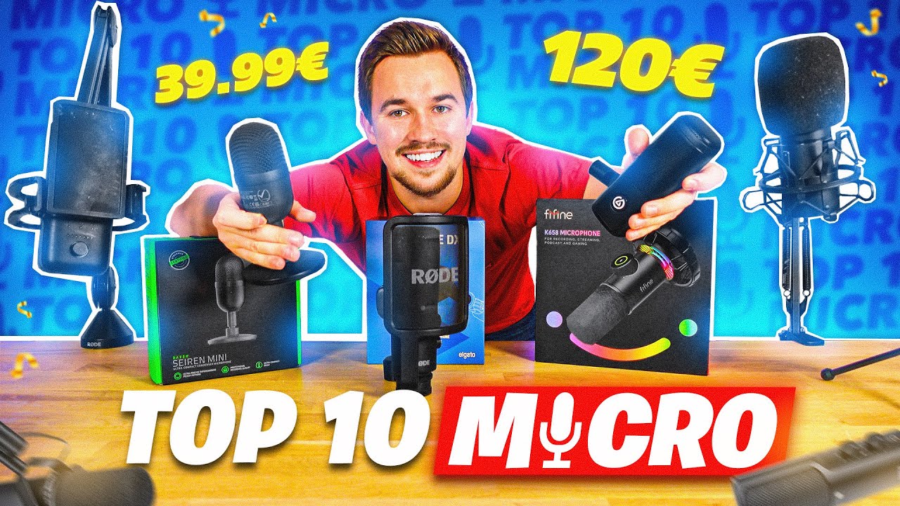 TOP 10 : MEILLEURS MICRO 2022 (Gaming & Stream) - YouTube