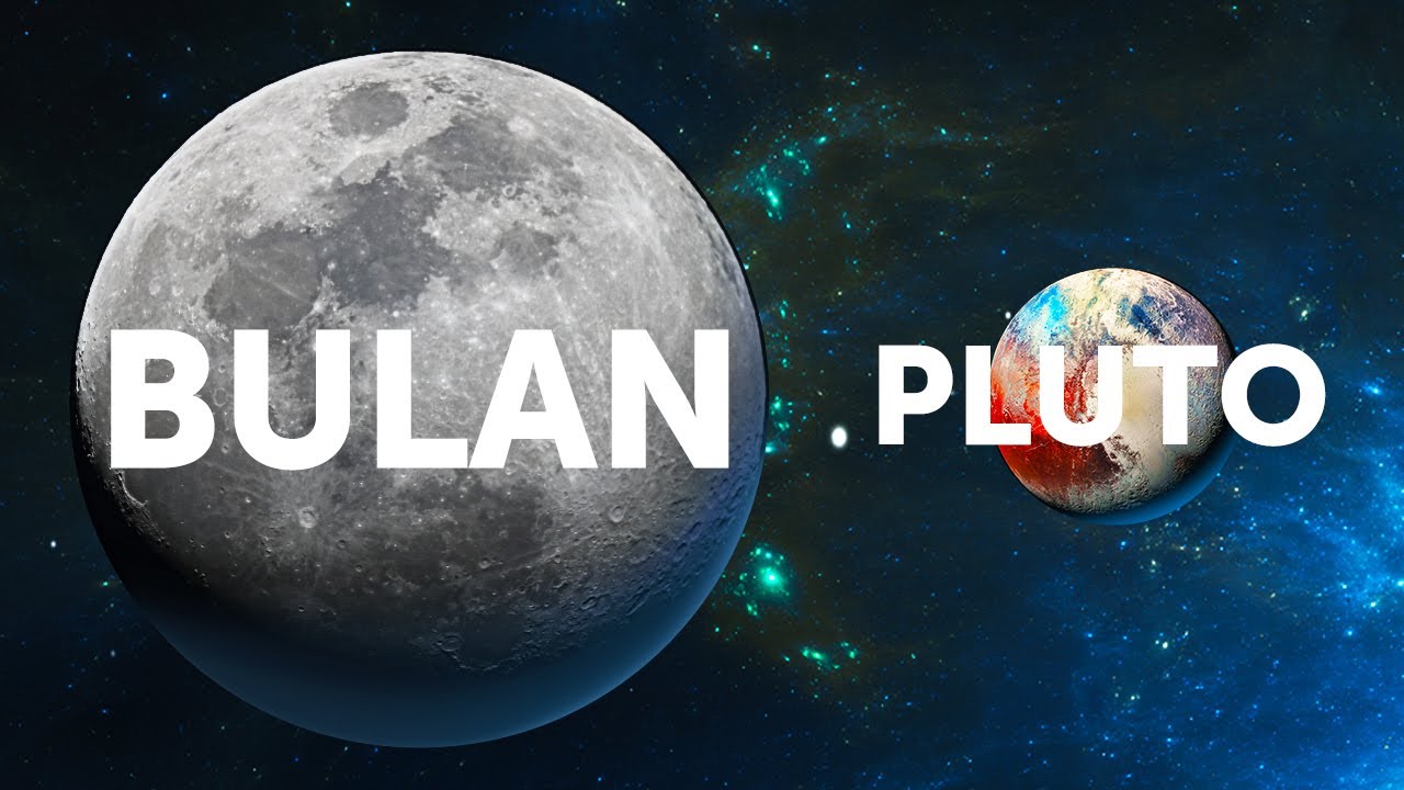 Pluto Lebih Kecil dari Bulan Kita? - YouTube
