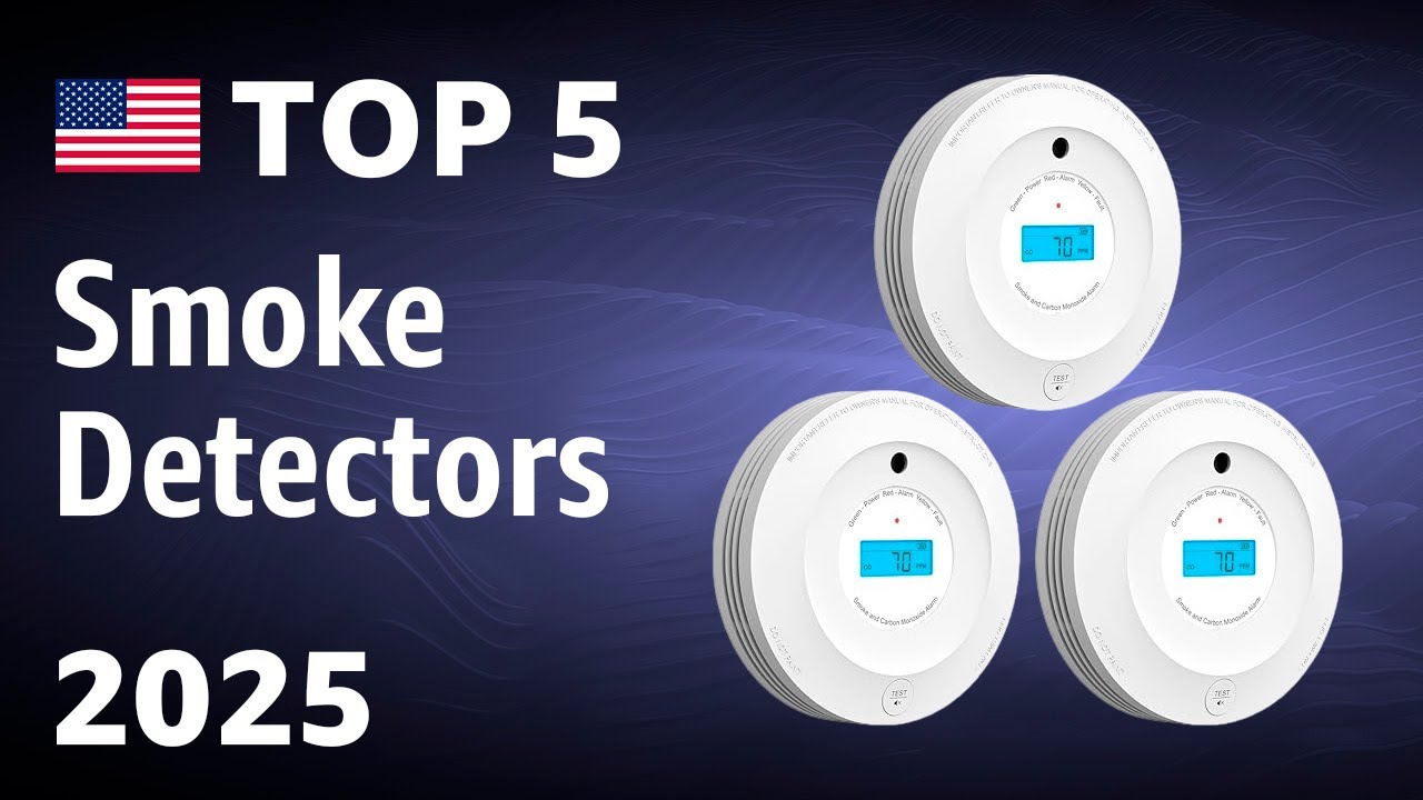 TOP—5. Best Smoke Detectors (Fire Alarms) 2025 - YouTube