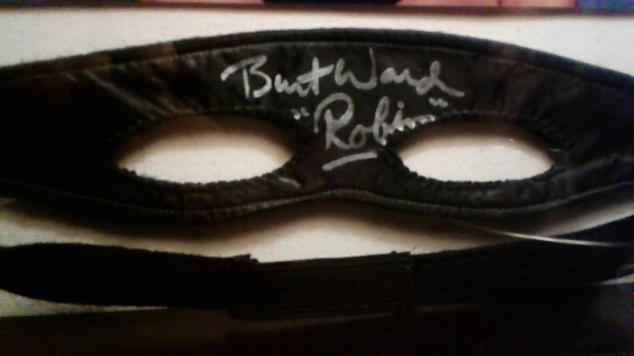 - Ed Richards Tells Story Behind Burt Wards Robin Mask TV 60's Batman ...