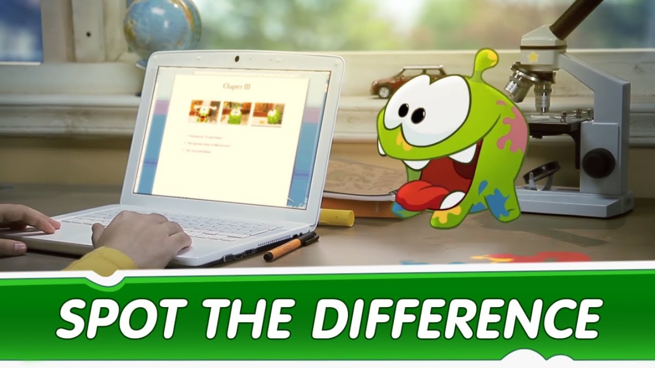 Find The Hidden Object Ep 59 - Om Nom Stories: Bath Time - YouTube