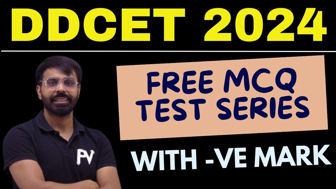 DDCET | DIPLOMA TO DEGREE | FREE TEST SERIES | FOR ALL STUDENTS - YouTube