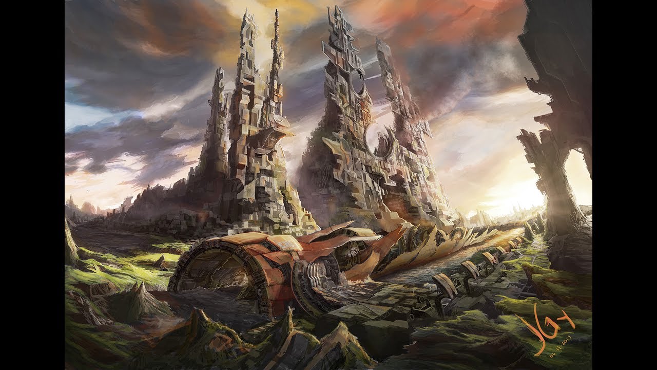 Sample Speed Painting -PROCREATE/IPAD pro/PENCIL - YouTube