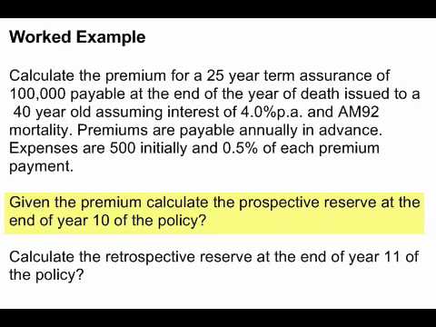 Gross Premium - YouTube