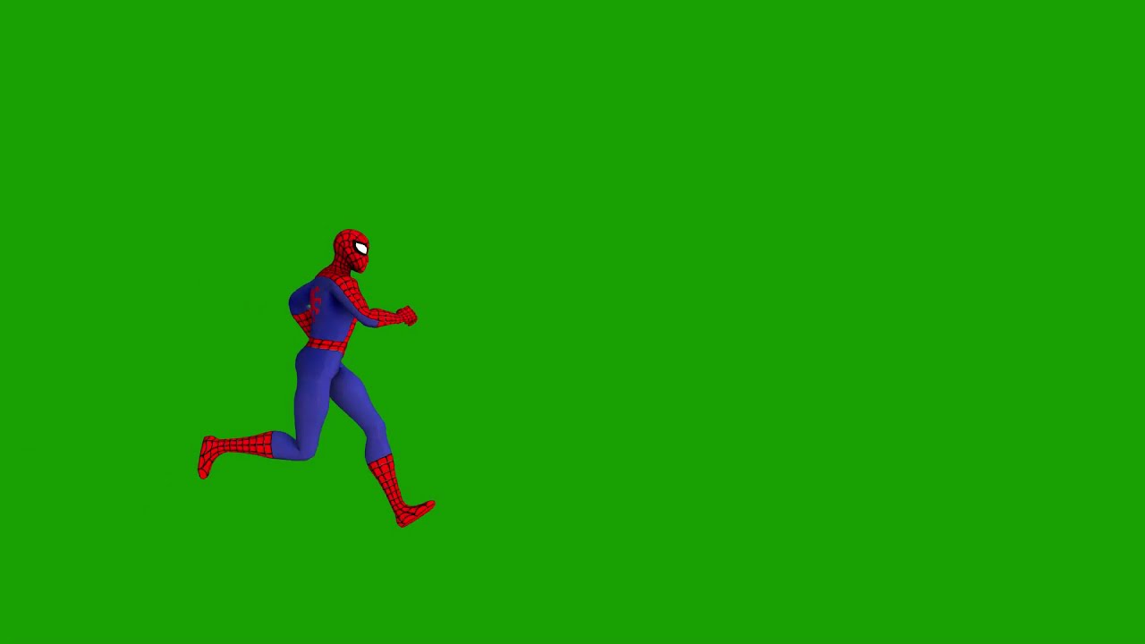 Spiderman Running - YouTube