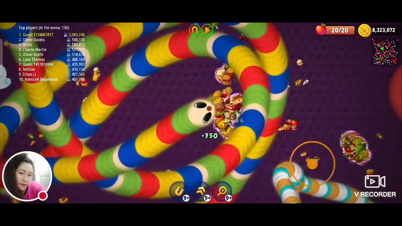 WormsZone.io Killer Worm #wormszone #gameplay - YouTube