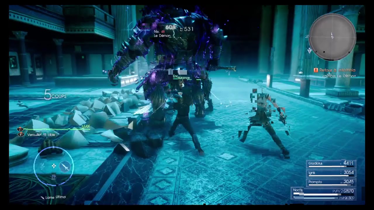 FINAL FANTASY XV The demon - YouTube